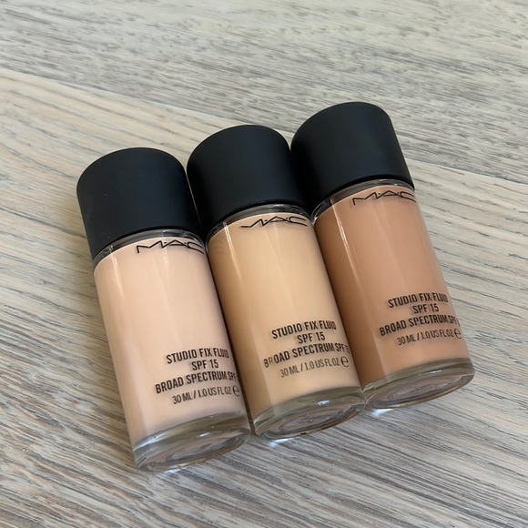 MAC Cosmetics | Makeup | Left Mac Studio Fix Fluid Foundation Spf 15 ...